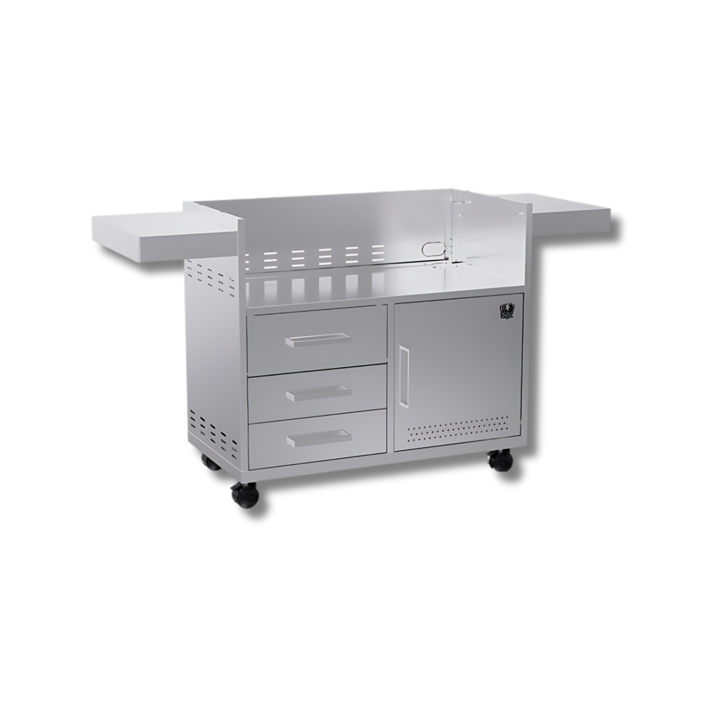 Bear Grill - 42-Inch Grill Cart - Stainless Steel – BEAR GRILL